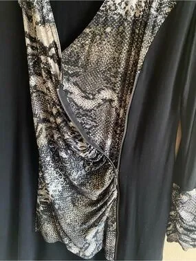 Joseph Ribkoff | Tops | Joseph Ribkoff Tunic Top Woman 8 Animal Print ...